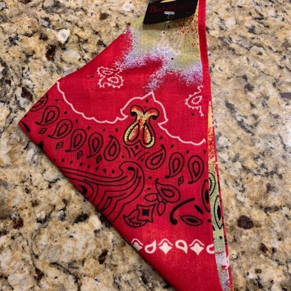Bodyrage | Accessories | Body Rage Red Bandanna Nwt | Poshmark